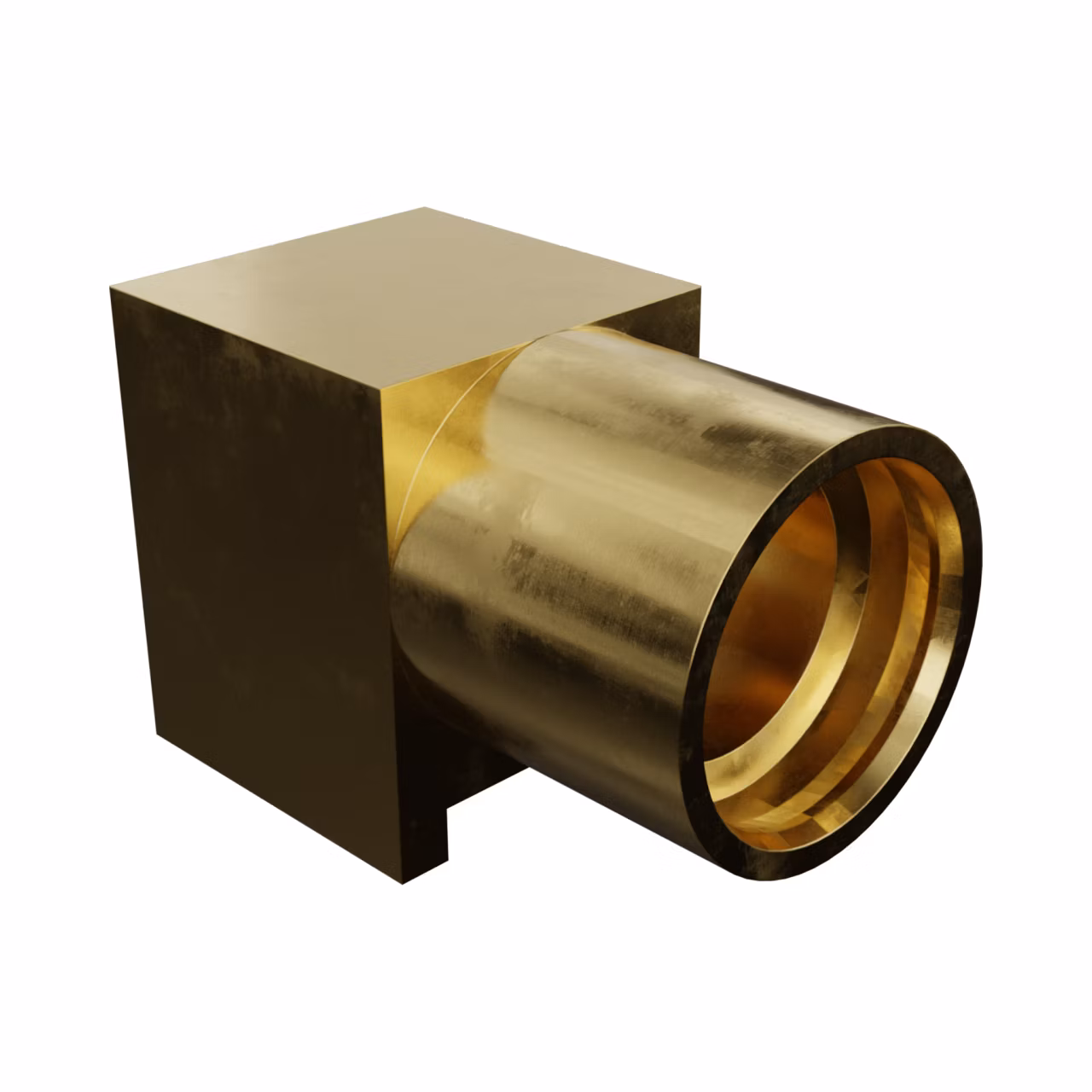 MMCX Jack, Right-Angle, PCB Receptacle, Surface Mount, Brass Body, Gold (Au) Plated, 1000 Piece Tape & Reel, 50 Ohms for sale