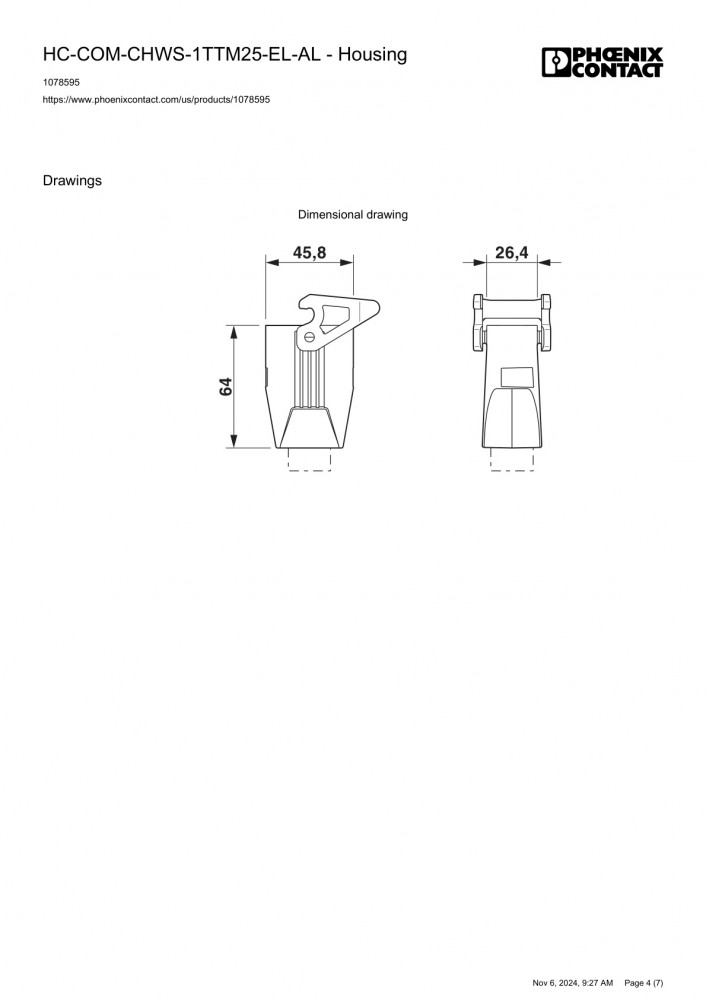 Phoenix Contact 1078595 technical document page 4