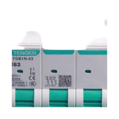 TENGEN TGB1N-63 3P C10 Miniature Circuit Breaker