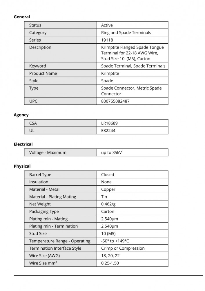 Product document page 2