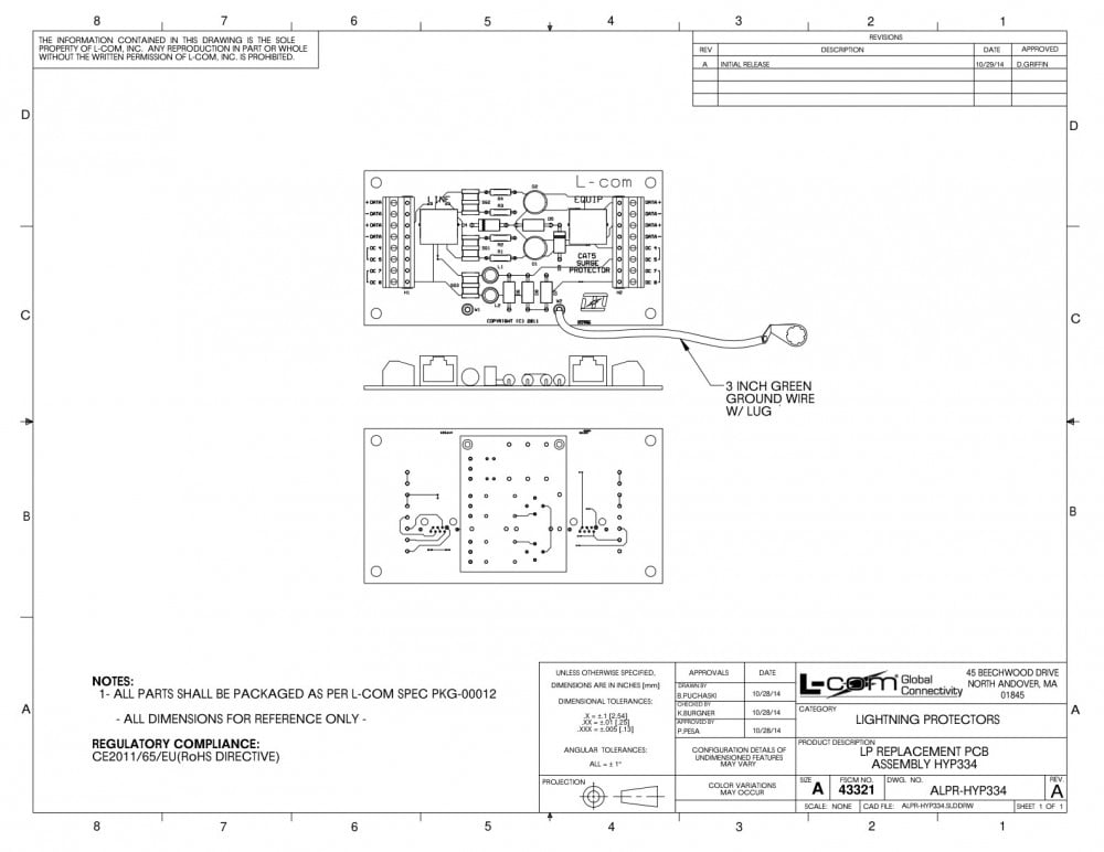 ALPR-HYP334 technical document page