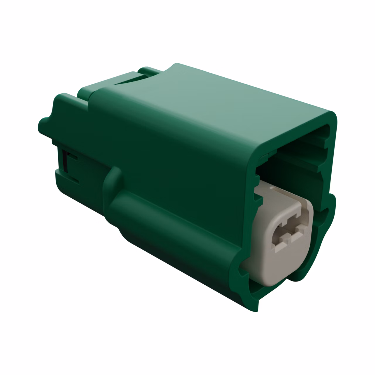 2.54mm MX64 Sealed Single Row Crimp Housing, MX64 Terminal, Green 2 Circuits, Key D, without CPA Lock for sale