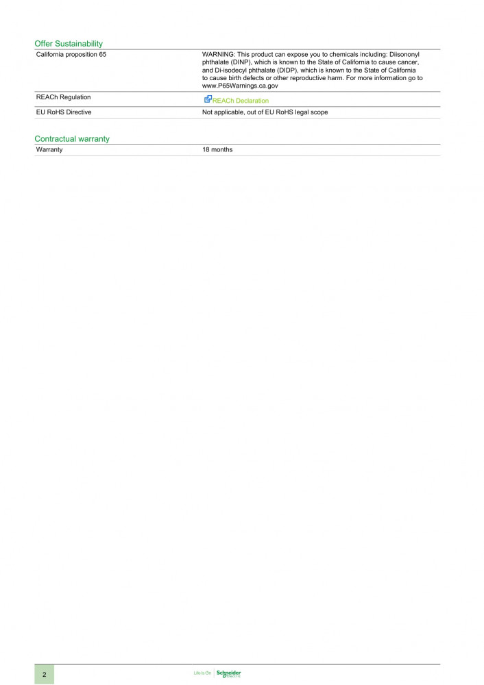 XY2CZ801 technical document page 2