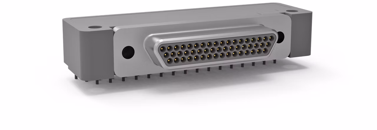 AirBorn M Series, Micro-D Board Mount Plug, 0.050