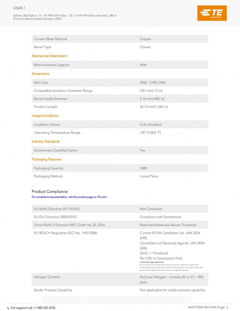 53549-1 technical document page 2