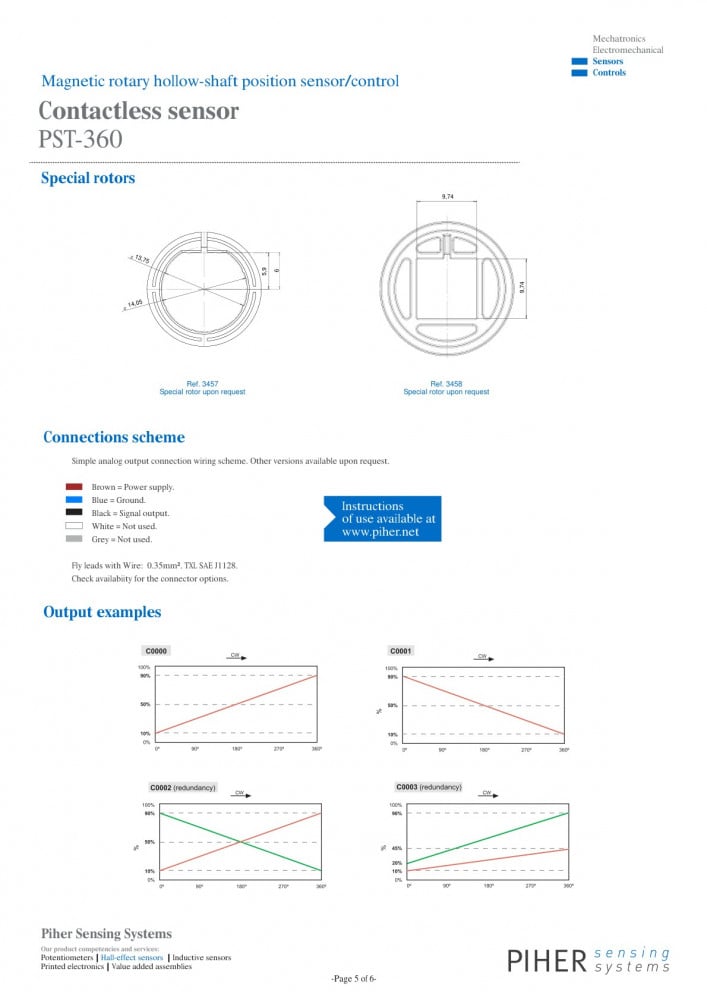PST-360 technical document page 5