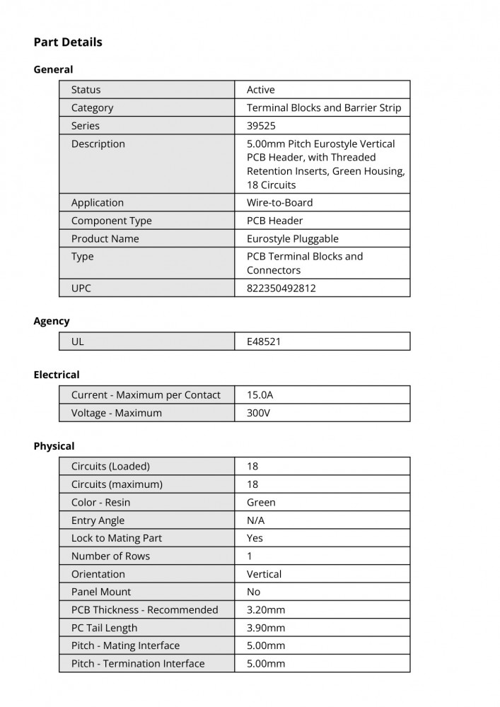 MOLEX 395255018 technical document image, page 2