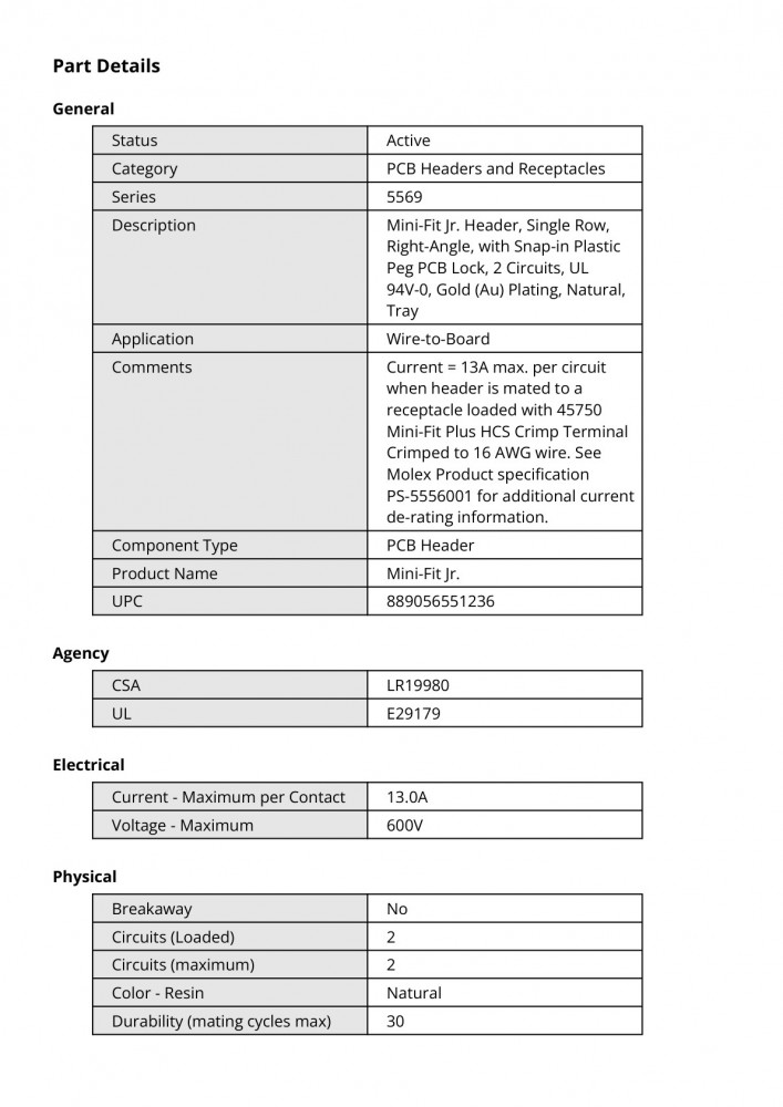 Product document preview, page 2