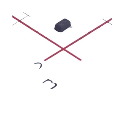 onsemi DTC123JM3T5G Single Pre-Biased Bipolar Transistor