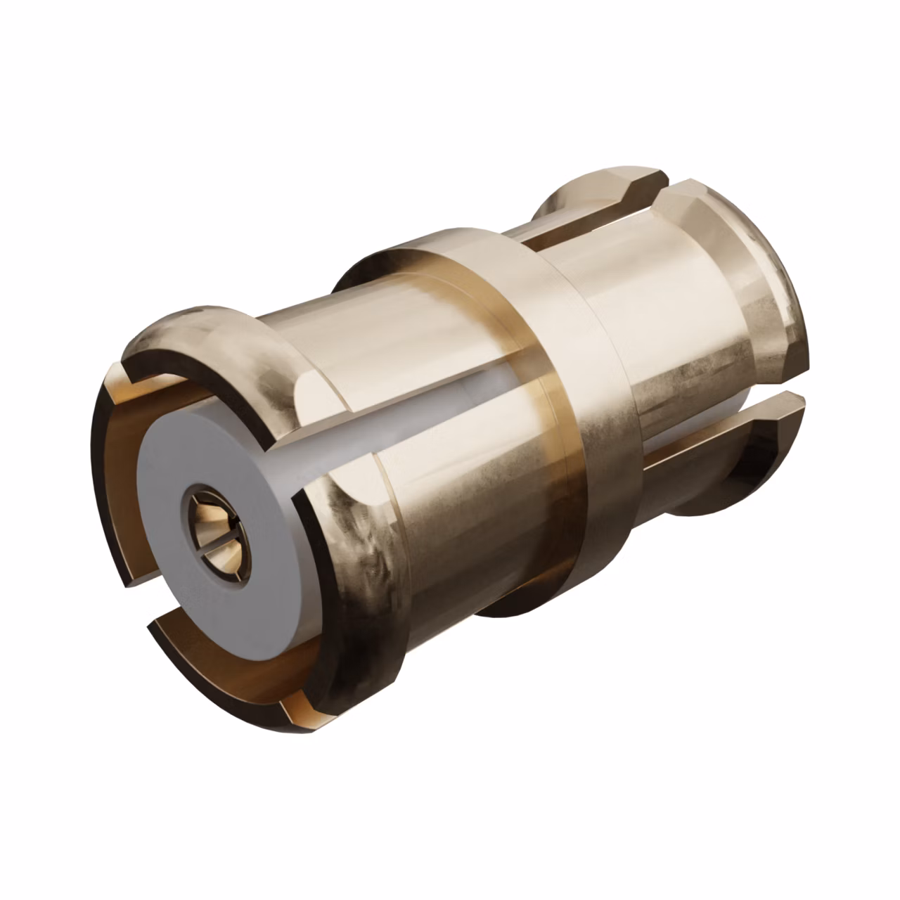 SMP Jack-to-SMP Jack Adapter, Straight, 5.43mm Length, Modified, Tray, 50 Ohms for sale