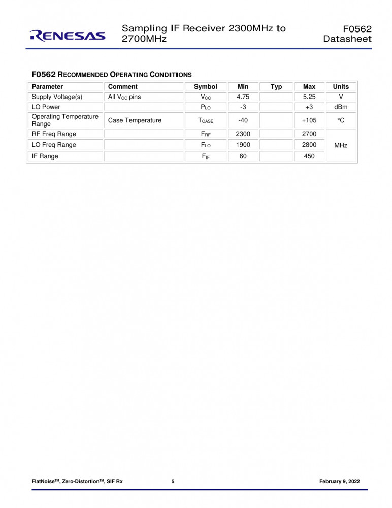 F0562 technical document page 5