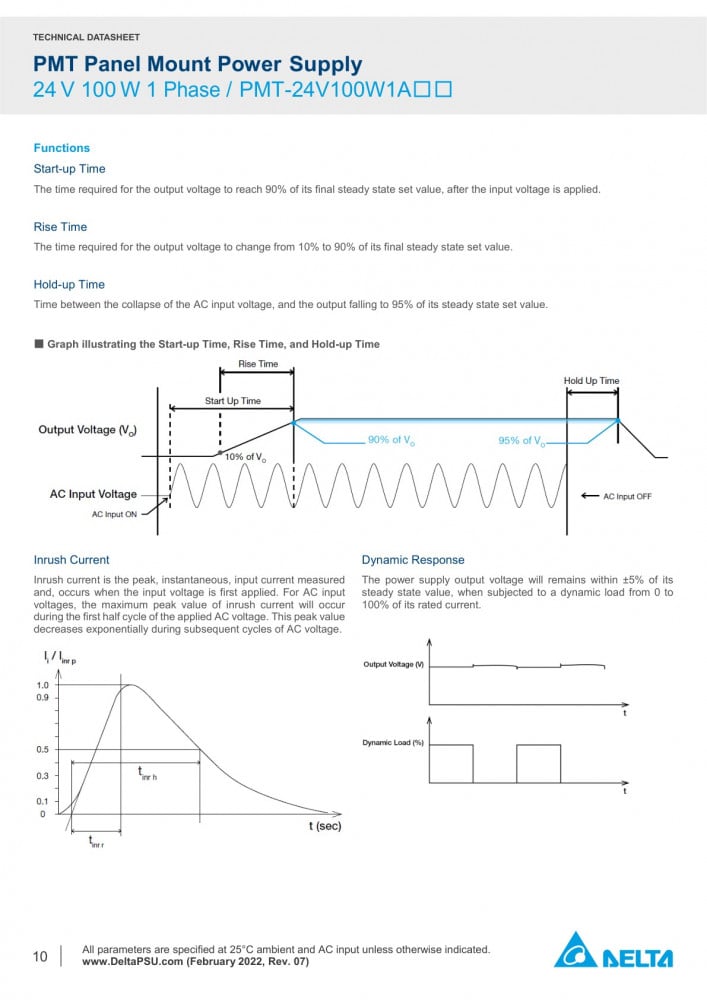 DELTA PMT datasheet page 10