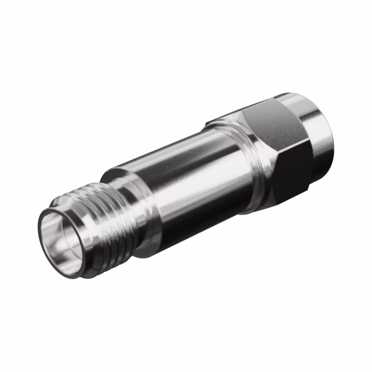 SMA Attenuator, Plug to Jack, Straight, 18 GHz, 2 Watt, 15 dB, without Hex for sale