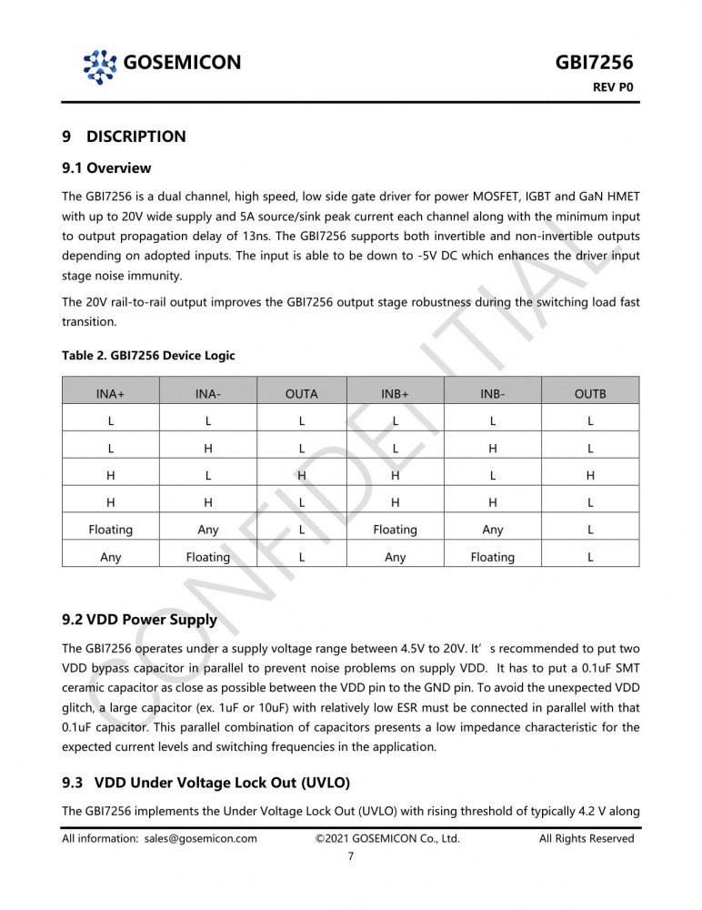 GBI7256NMCR datasheet page 7