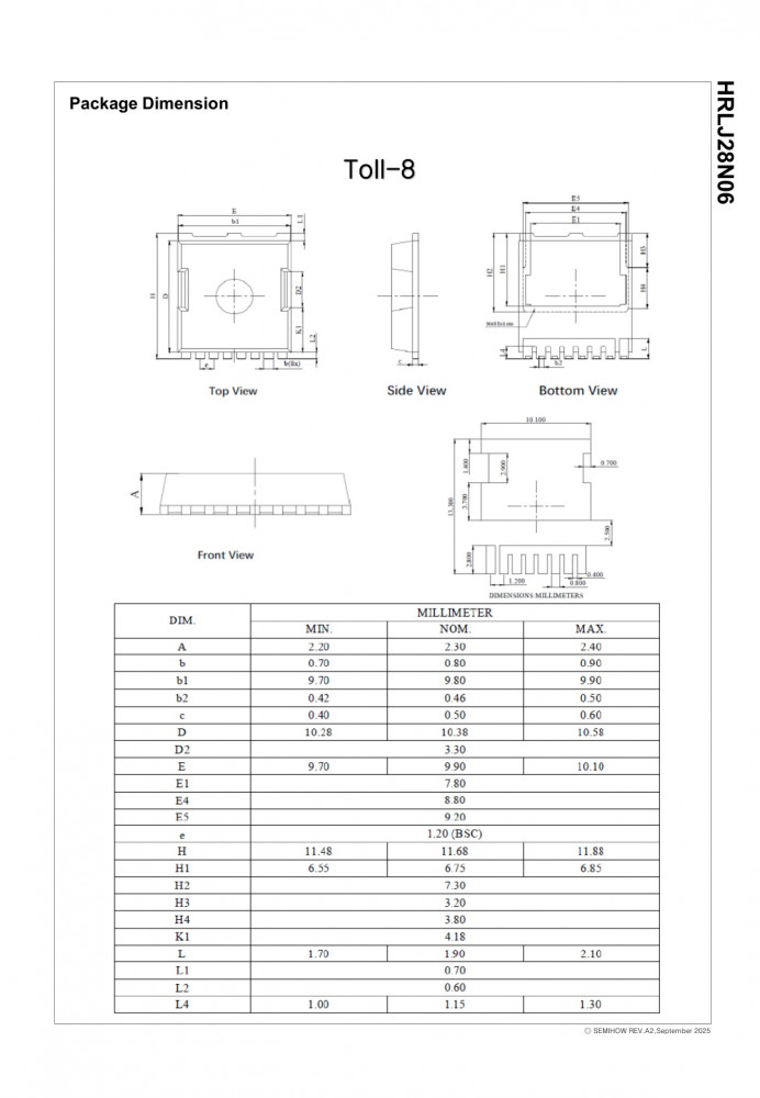 HRLJ28N06 datasheet page 7