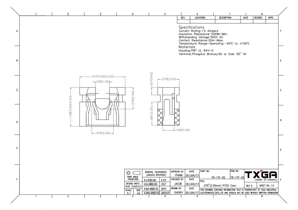 FR-1YF-05 technical document preview