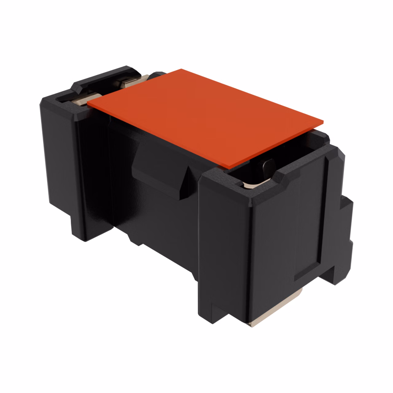 1.50mm Pitch, Micro-Lock Plus PCB Header, Single Row, Vertical, Surface Mount, Tin-Bismuth Plating, Positive Lock, 4 Circuits, with Pick-and-Place Tape, Black for sale
