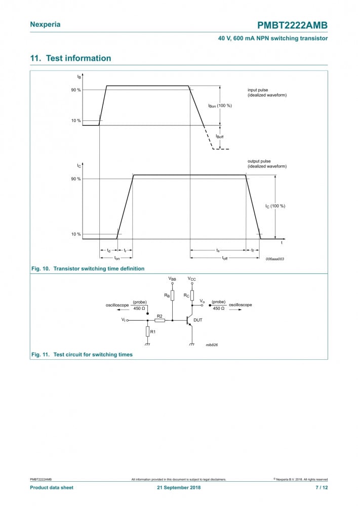 PMBT2222AMBYL datasheet page 7