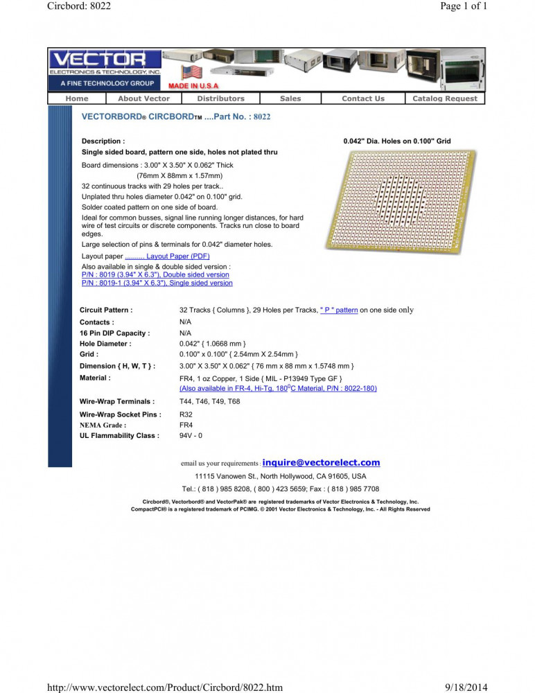 LEA NETWORKS 8022 product documentation image