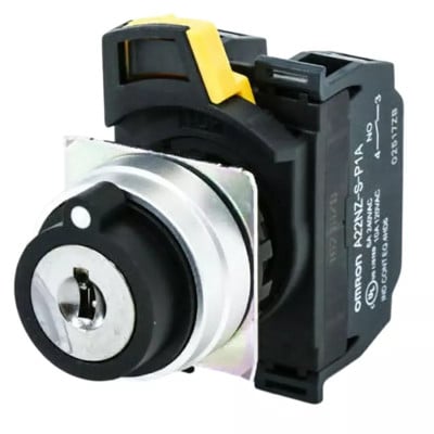 OMRON A22NK-3MB-01DA-P102 Keylock Switch