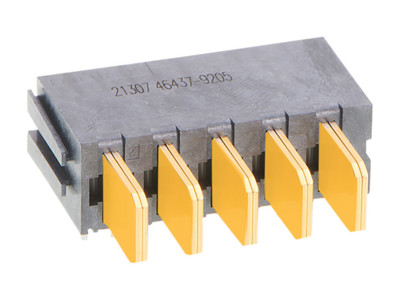 EXTreme Ten60Power Right-Angle Plug without Guides, 7 DC Power Circuits, Press Fit Tail