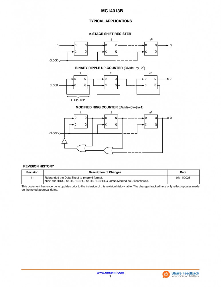 MC14013B datasheet page 7