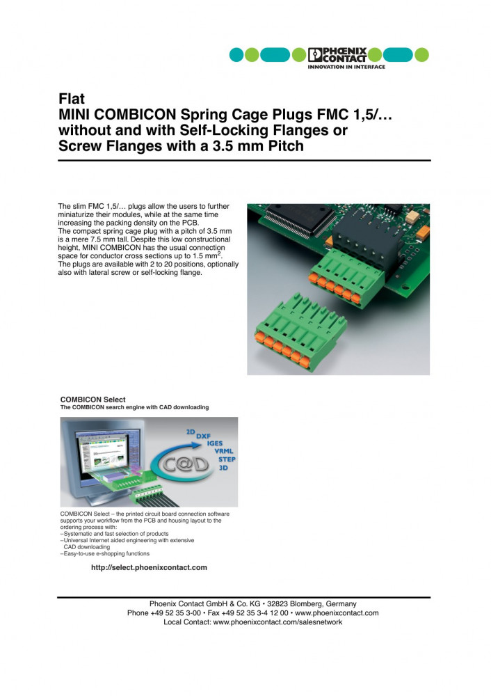 Phoenix Contact 1952267 technical document page 1