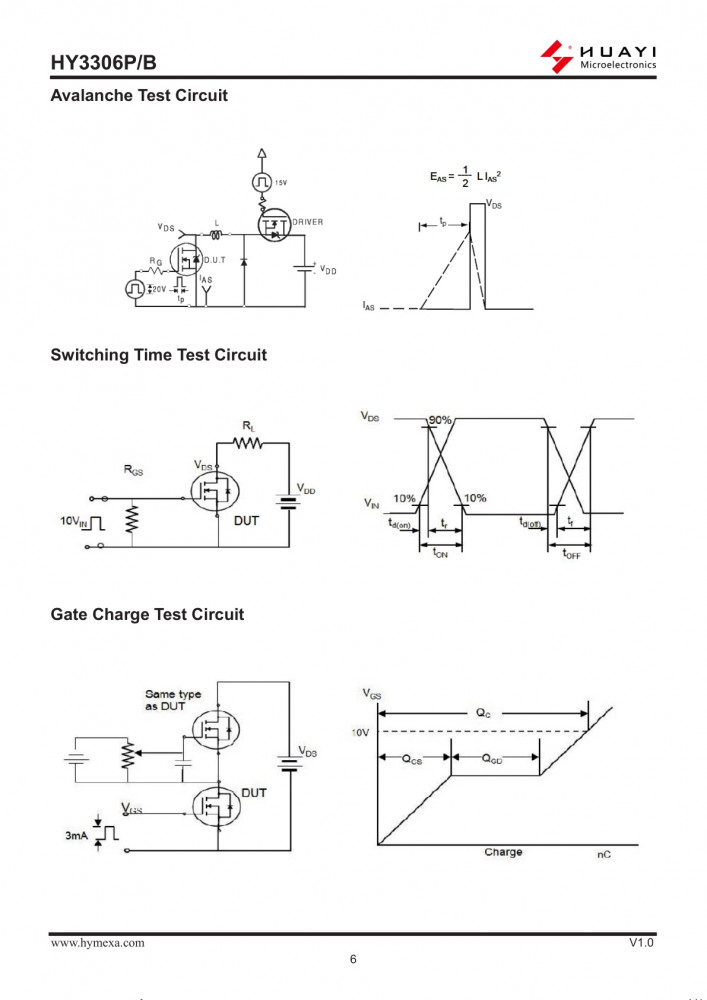 HY3306P datasheet page 6