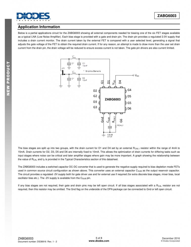 ZABG6003 datasheet page 5
