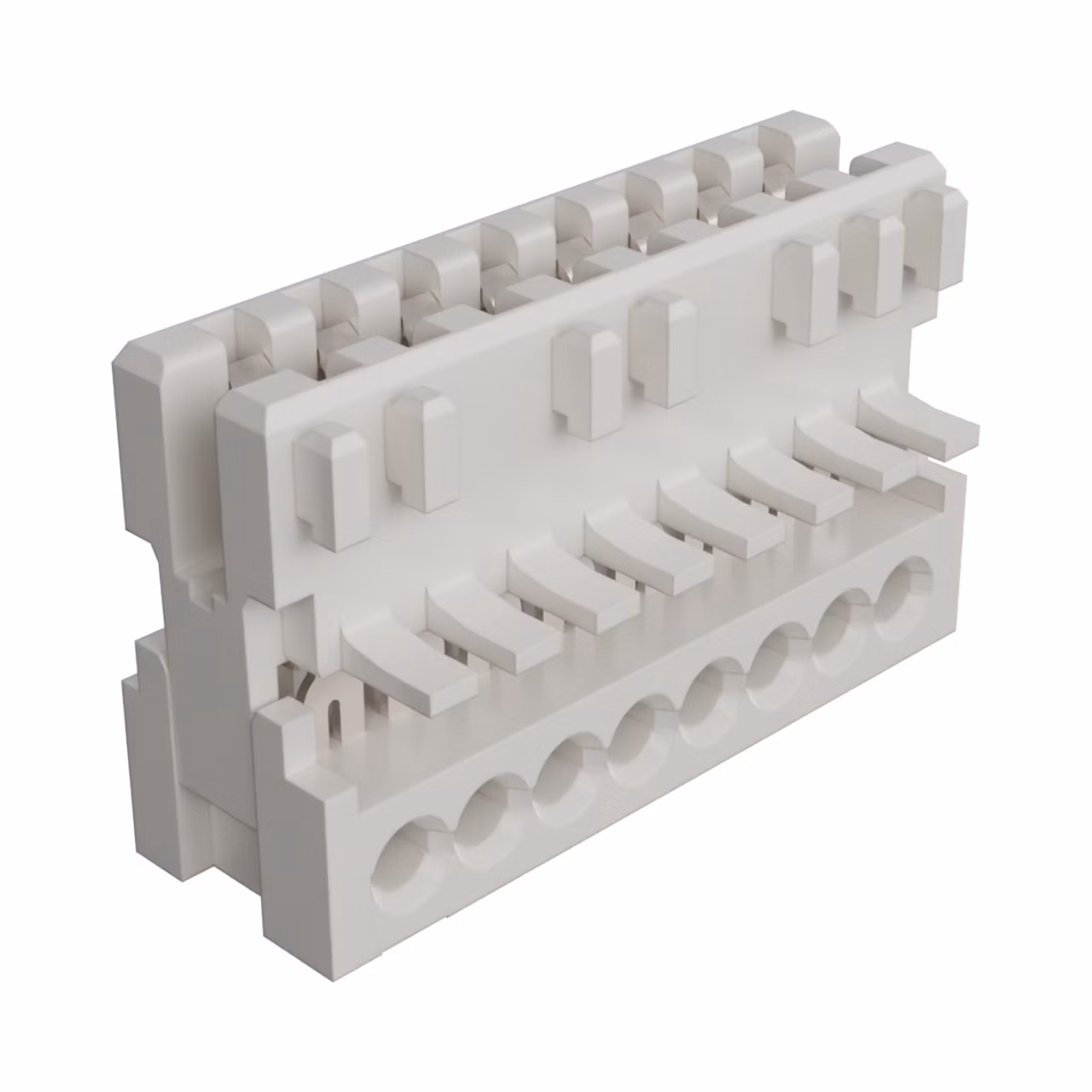 Appli-Mate RAST 2.5 IDT Housing, 2.50mm Pitch, Direct/Indirect, Female, 5 Circuits, Position Key B Removed, Voided Circuit 2