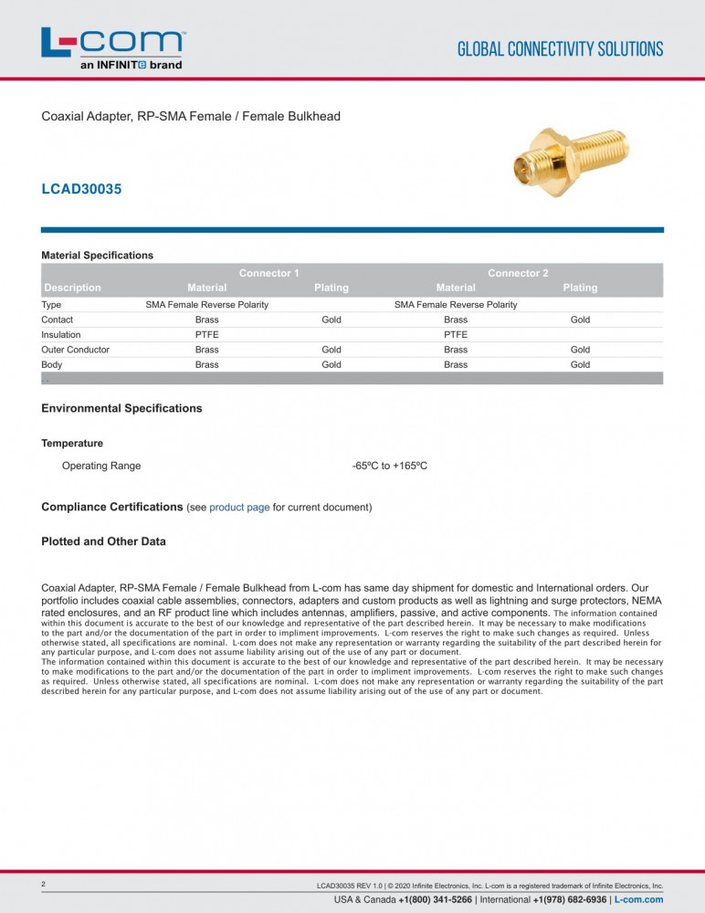LCAD30035 technical document page 2