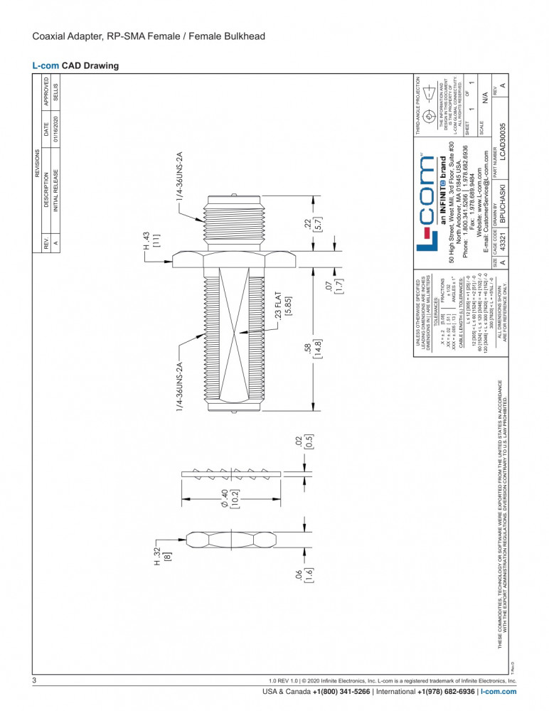 LCAD30035 technical document page 3