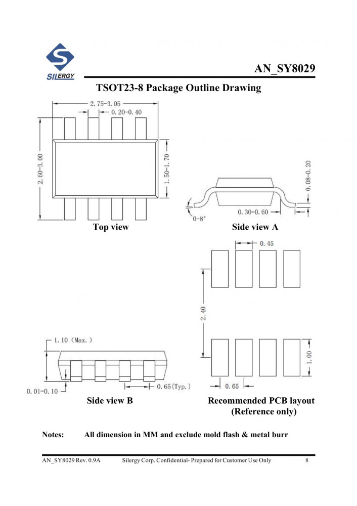 SY8029AIC datasheet page 8