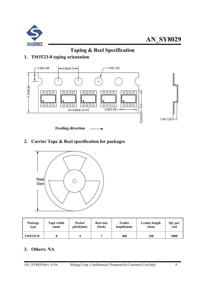 SY8029AIC datasheet page 9