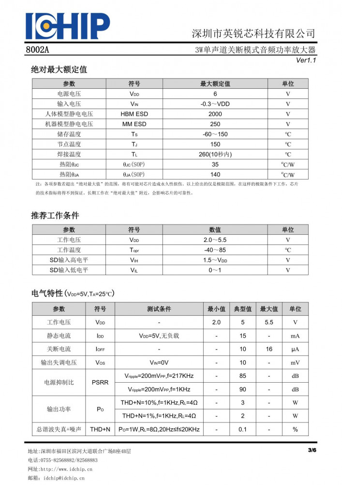 8002A datasheet page 3
