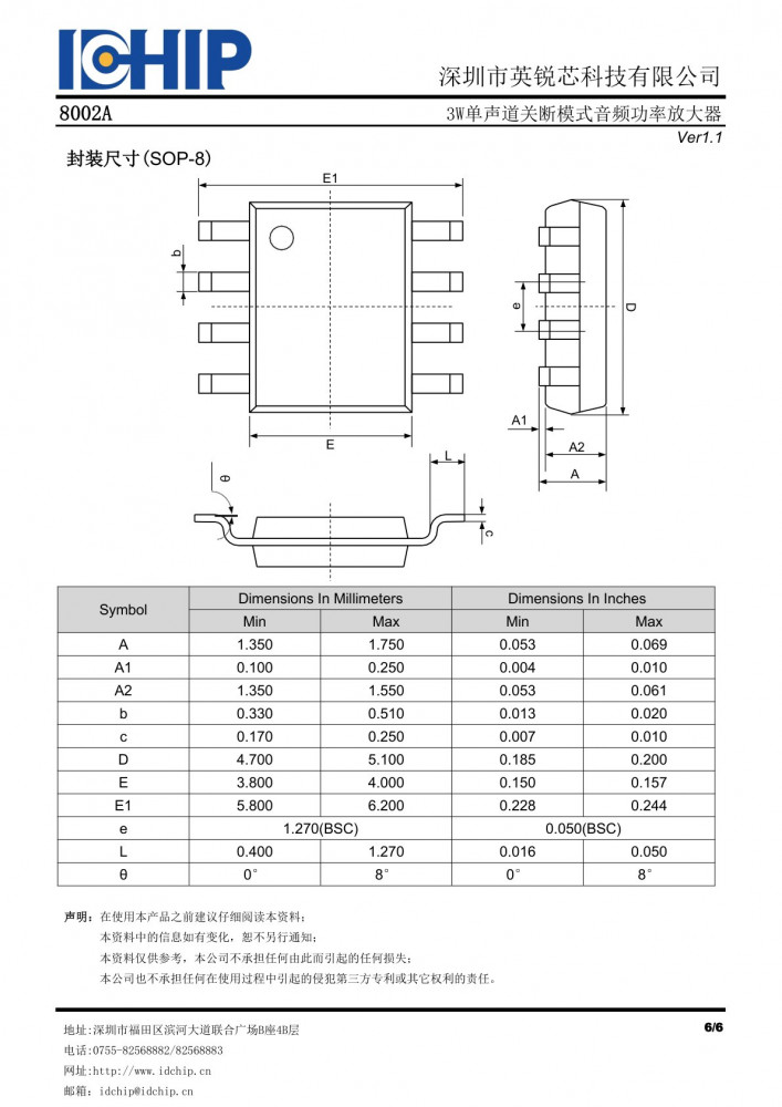 8002A datasheet page 6