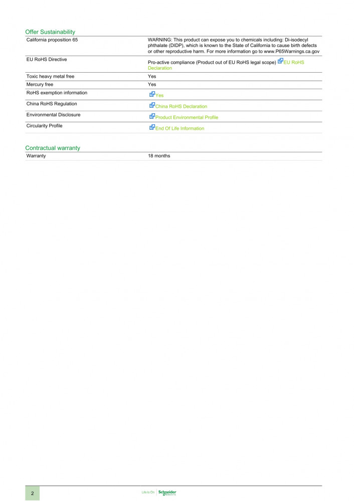 ZB6Y010 technical document page 2