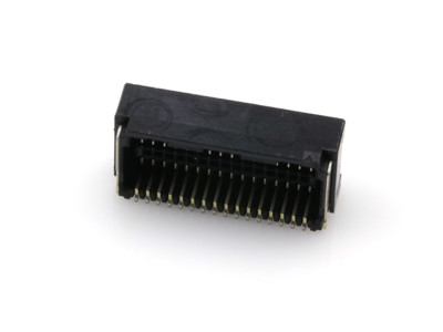 1.25mm Pitch, Micro-Lock Plus PCB Header, Dual Row, Right-Angle, Surface Mount, Tin-Bismuth Plating, Positive Lock, 36 Circuits, Black