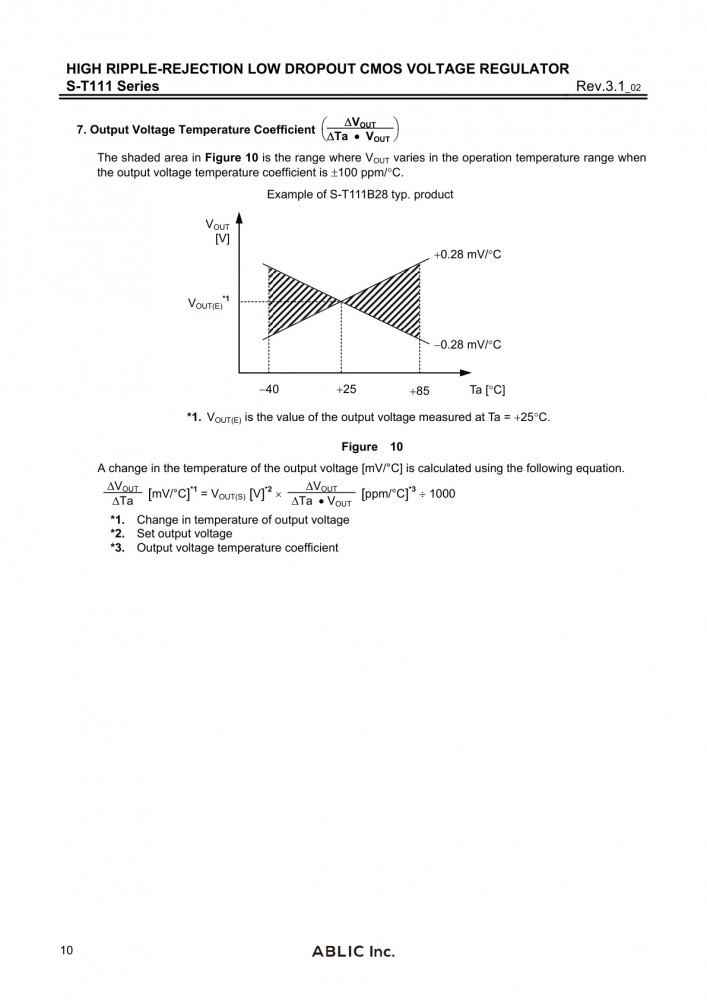 S-T111 datasheet page 10