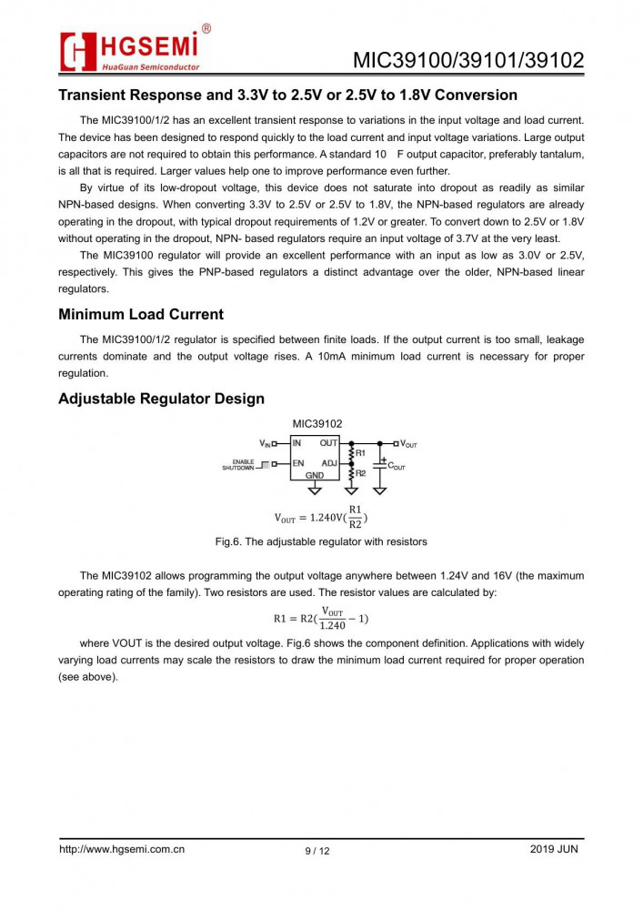 MIC39100 datasheet page 9