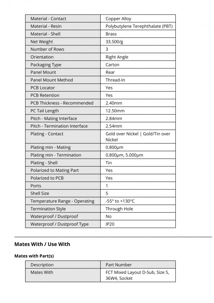 MOLEX 1731071415 technical document page 3