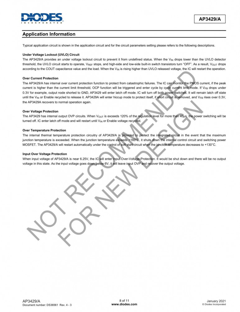 AP3429KTTR-G1 datasheet page 8