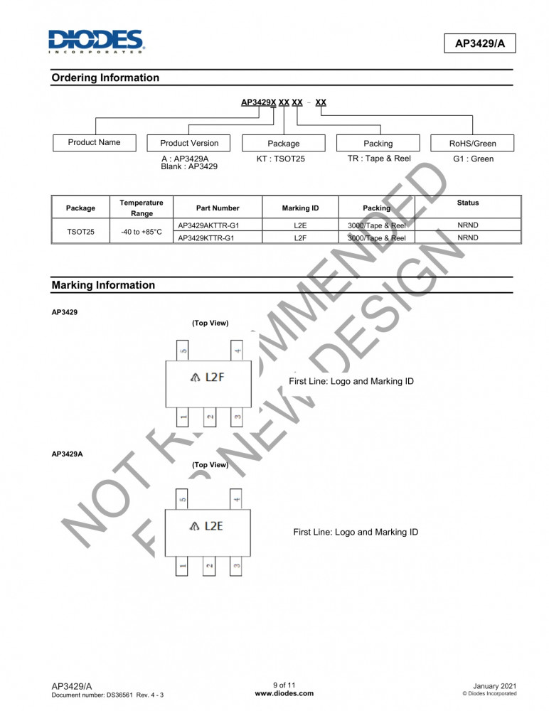 AP3429KTTR-G1 datasheet page 9