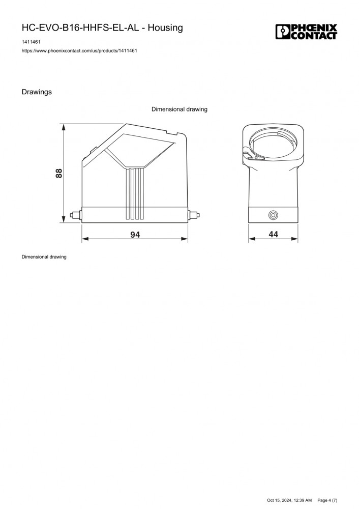 Phoenix Contact 1411461 technical document page 4