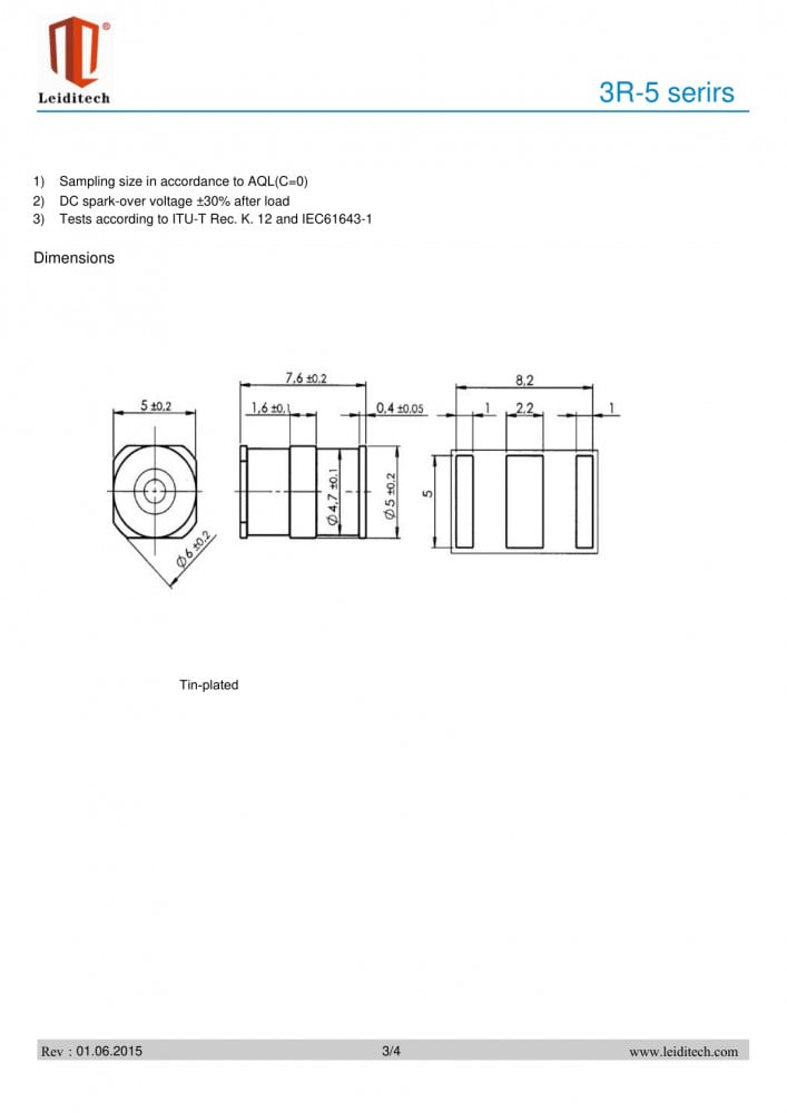 3R090-5S datasheet page 3