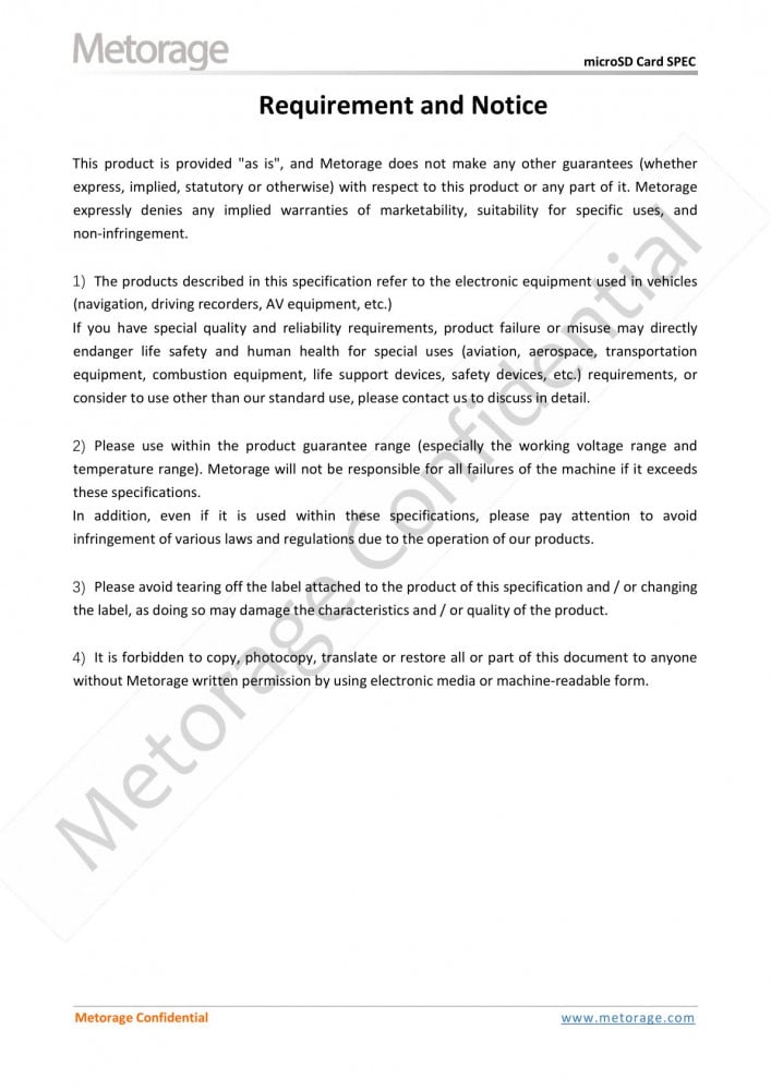 RITF128FM3AQ datasheet page 3