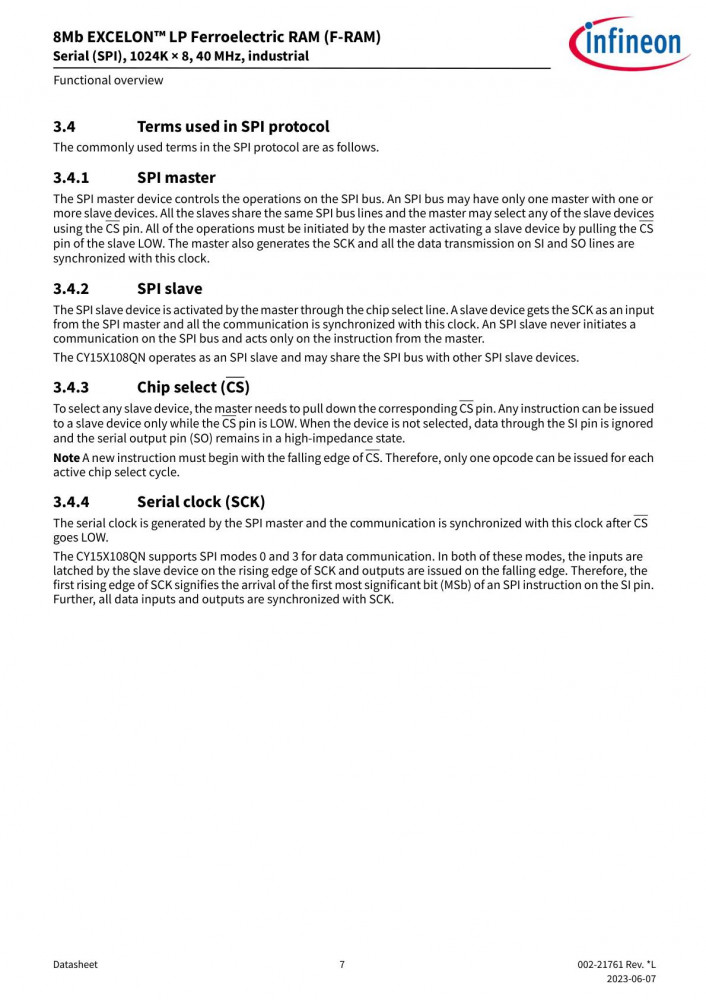CY15V108QN datasheet page 7