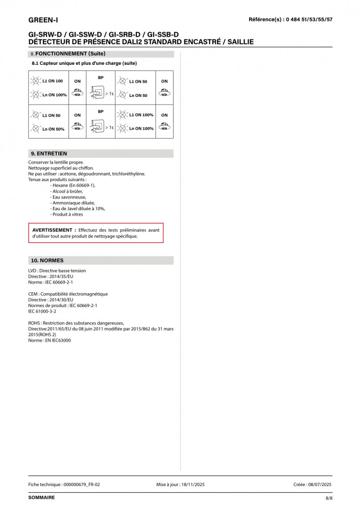 Legrand 048451 technical document page 8