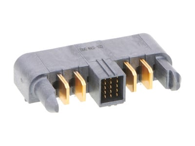 5.50mm Pitch EXTreme Ten60Power Right-Angle Power Blade, 2 DC Power Circuits, Standard Solder Tail