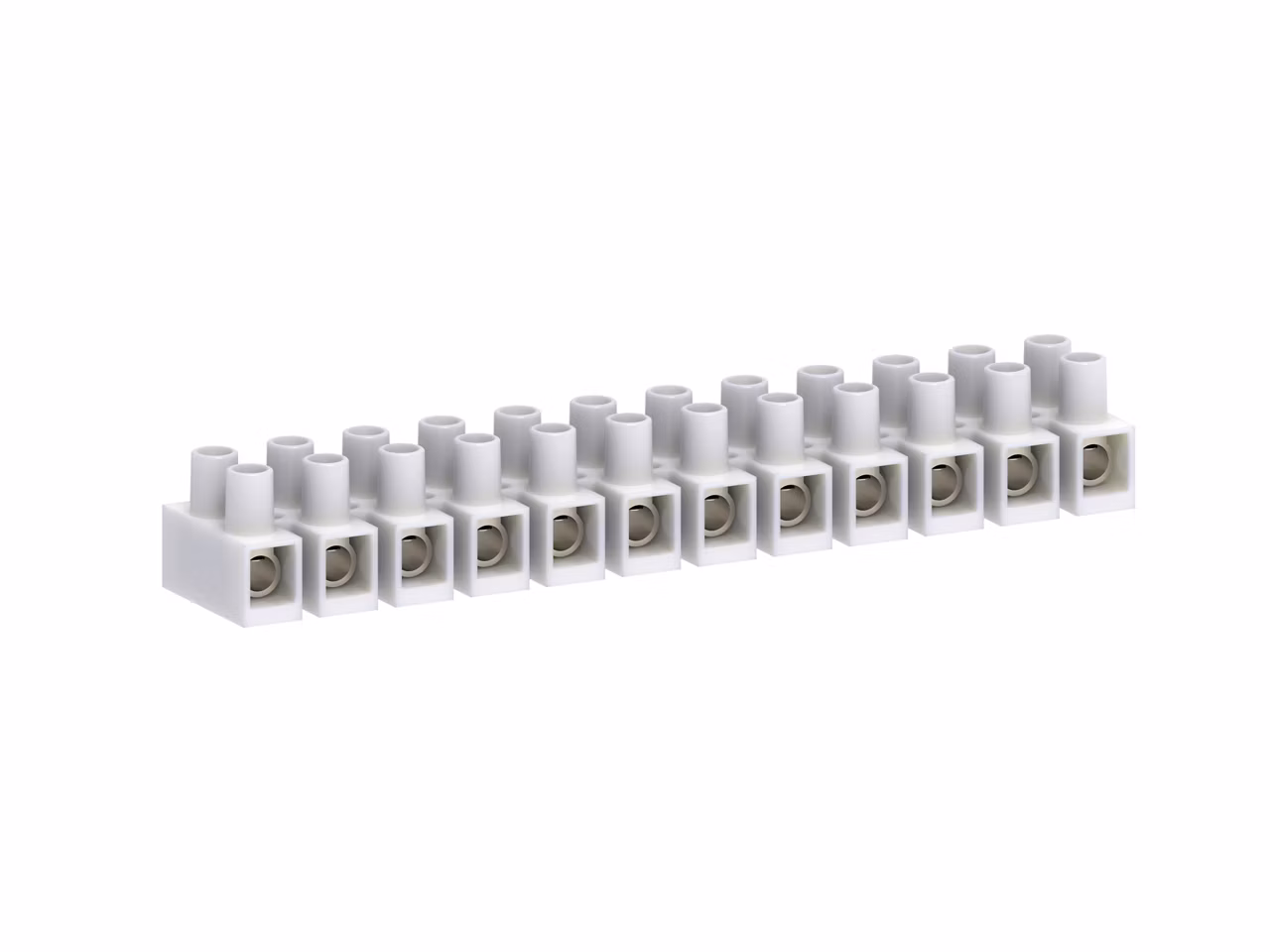 10.00mm Pitch, Beau Eurostyle Two-Screw Terminal Strips, 12 Circuits
